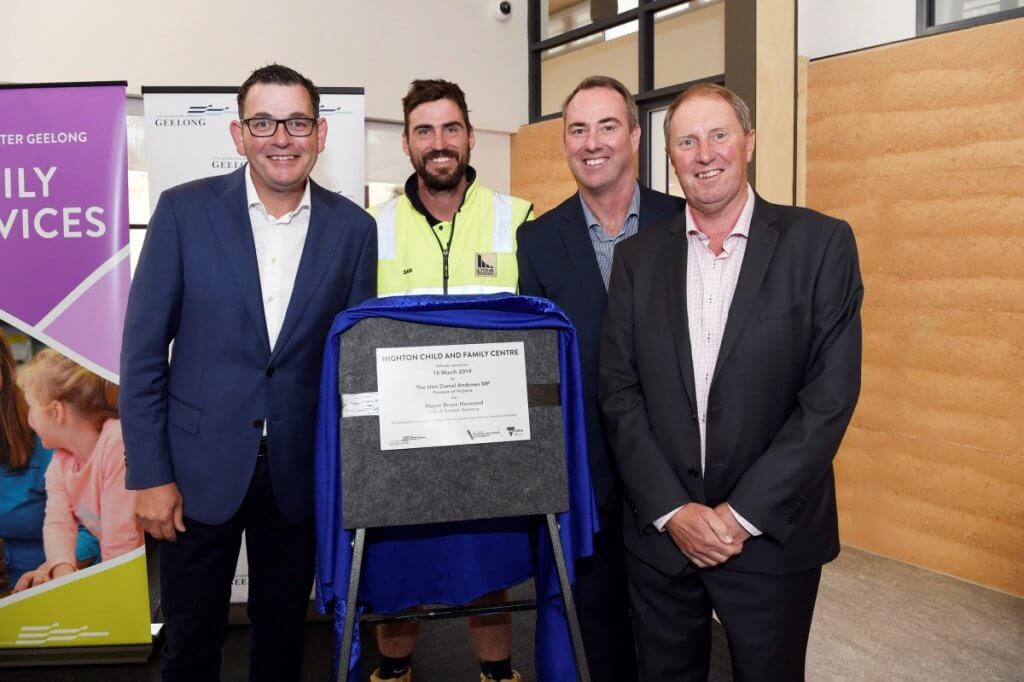 Official Opening of Highton Child and Family Centre – Lyons Construction